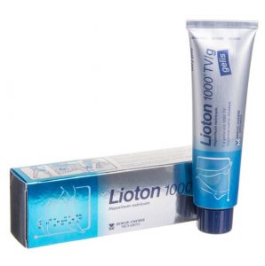 Lioton 1000 Gel - Relief Pain Scar Bruises Varicose Veins 50g 100g