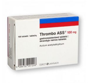 Thrombo Ass100mg - Stops Blood From Clotting And Blocking