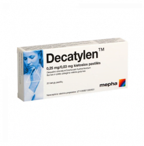 Decatylen - Avoid Inflammatory Diseases of Mouth and Throat