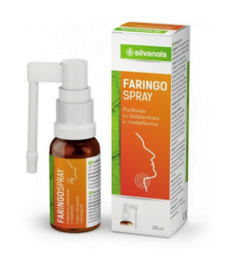 Faringospray 20ml - Dry Cough and Sore Throat Spray